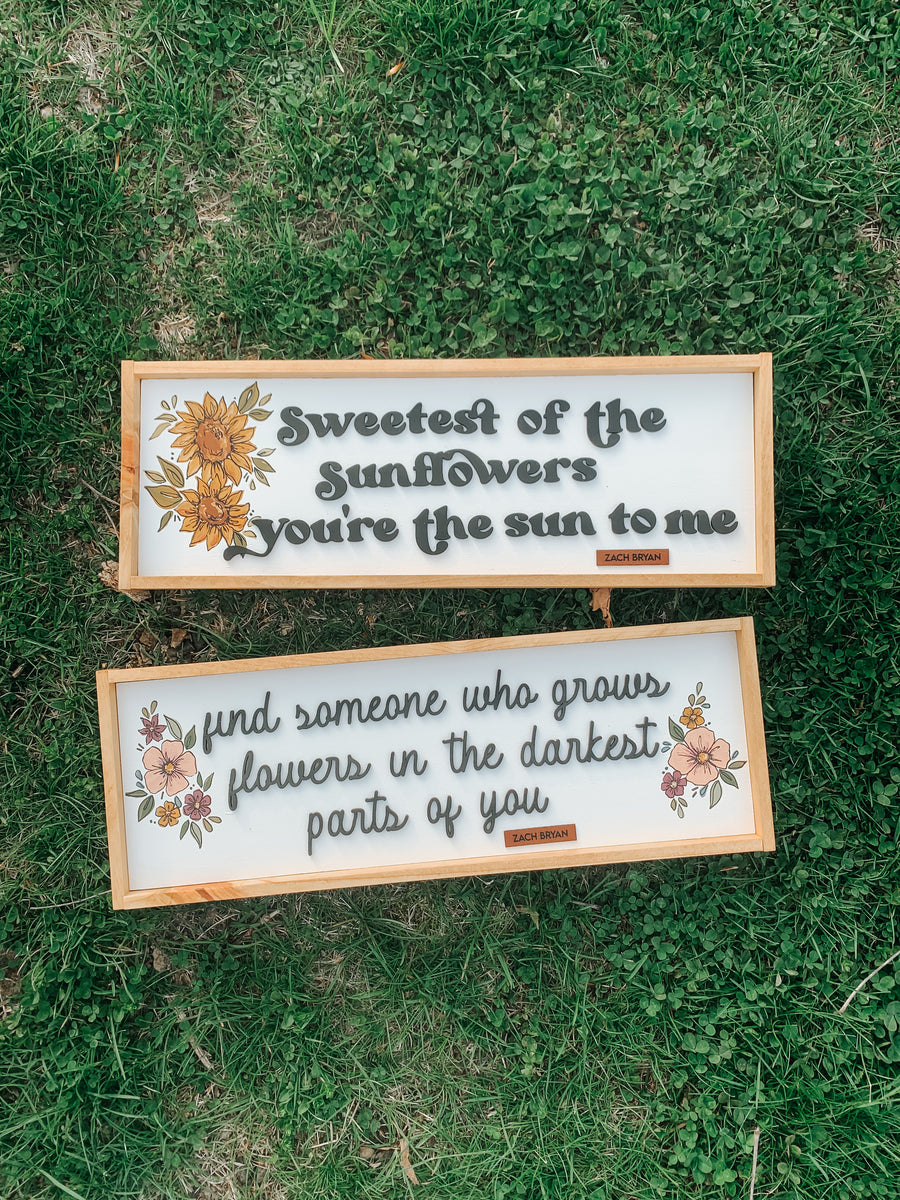 Zach brown lyric signs – KCC Makes