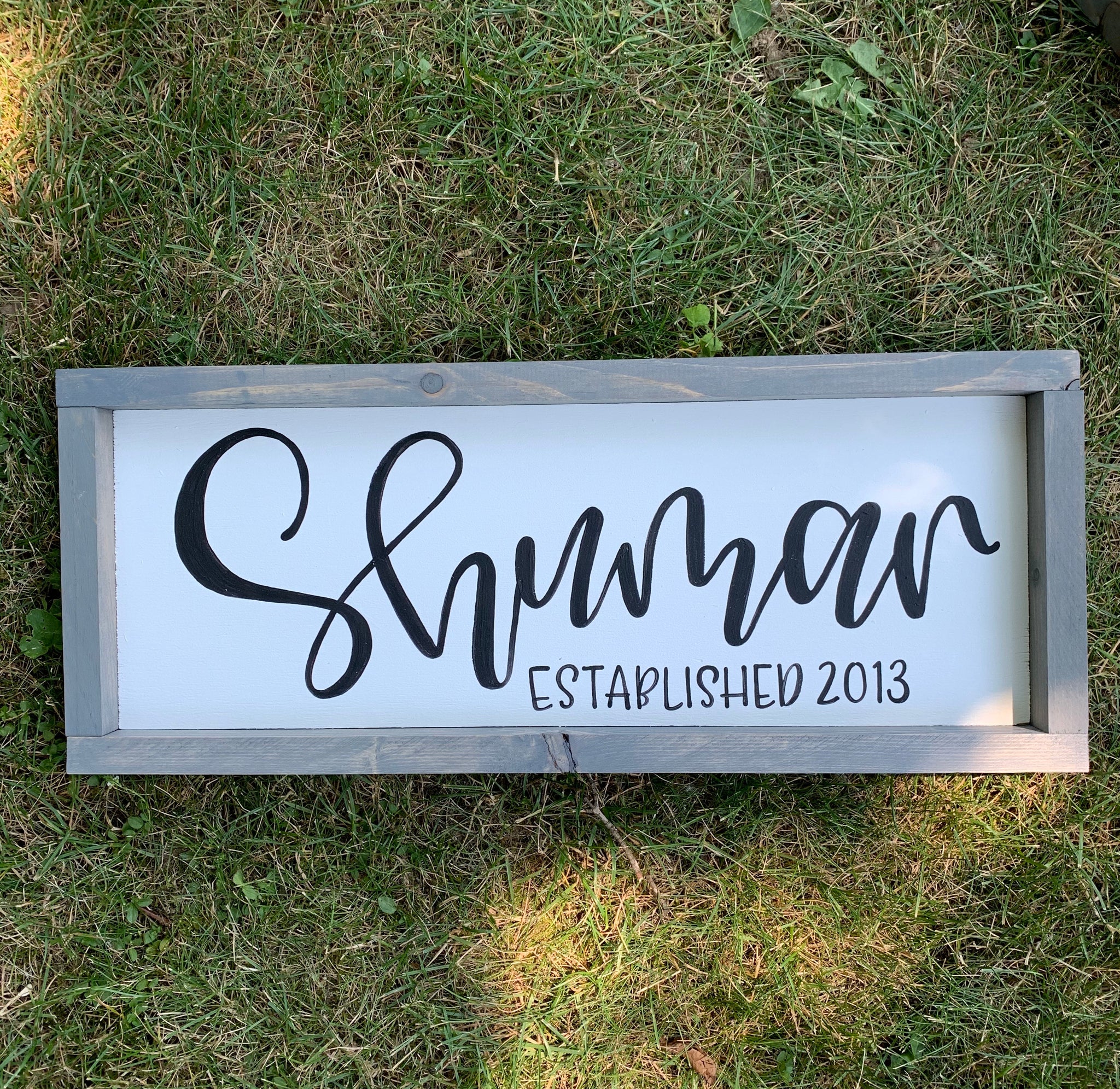 Custom signs- personalize – KCC Makes
